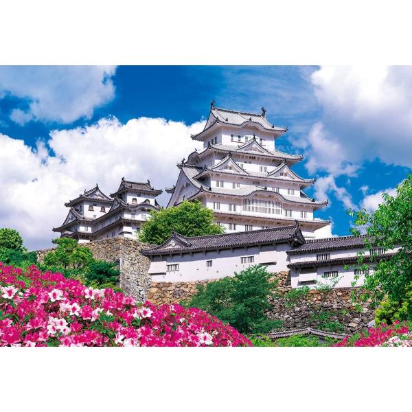サイズ：26×38cm初めての方でも気軽に楽しめる300ピースです。日本の城Ｎｏ．１、世界遺産でもある姫路城！吹き替えた白い瓦も美しく、純白の白鷺城とも呼ばれる名城を、組みやすい300ピースで発売いたします。国宝 姫路城は、白漆喰総塗寵造の...