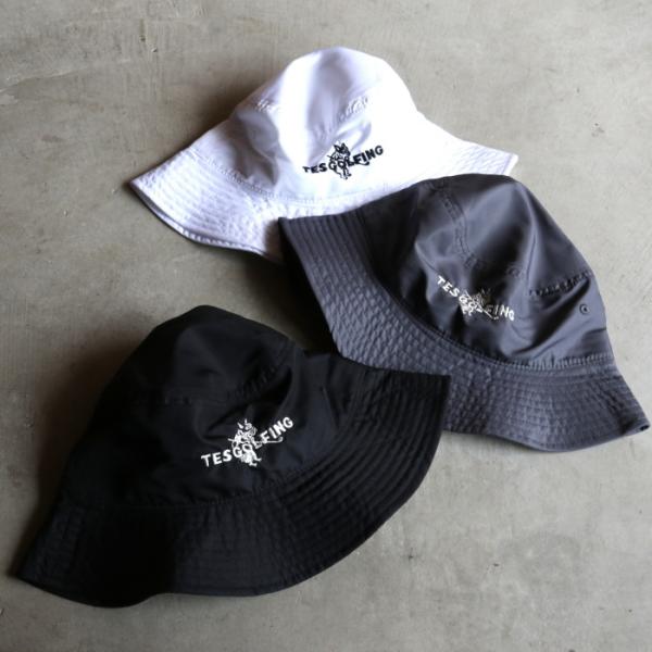 テス ハット ユニセックス TES ゴルフ ブヒ テック バケットハット GOLFING TECH BUCKET HAT ブラック/ホワイト/チャコール 3色展開使用素材ポリエステル 100%サイズ FREE高さ：約9cm、頭周り：約60c...