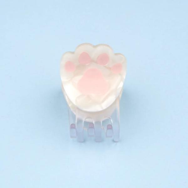 Coucou Suzette 猫足 肉球 ミニ ヘア クロー使用素材セルロースアセテートサイズ高さ 約4cm×横 約3cm重さ 約7gコメントCoucou Suzette,新作のヘアアクセです。ユニークで楽しいキッチュな作品が魅力のフランス...