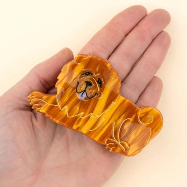 Coucou Suzette チャウ チャウ ヘア クロー使用素材酢酸セルロースサイズ高さ 約5cm×横 約9cm重さ 約27gフランスからの直接輸入品コメントCoucou Suzette,新作のヘアアクセです。ユニークで楽しいキッチュな作...