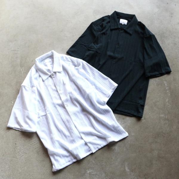 CHARGER トップス チャージャー オリジナル メッシュ ショート シャツ Mesh Short Shirt  ホワイト/ダークグリーン White/Dark Green 2色展開素材ナイロン 77%,ポリウレタン 23%サイズM肩幅 ...