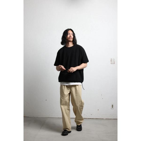 EDIT CLOTHING ラフチノ ベージュ/カーキ ２色展開素材コットン 100%Made in Japan（岡山）サイズ1(S)　ウエスト76〜80　股上29　 股下71　渡り33　裾幅23.5サイズ2(M)　ウエスト79〜83　股上...