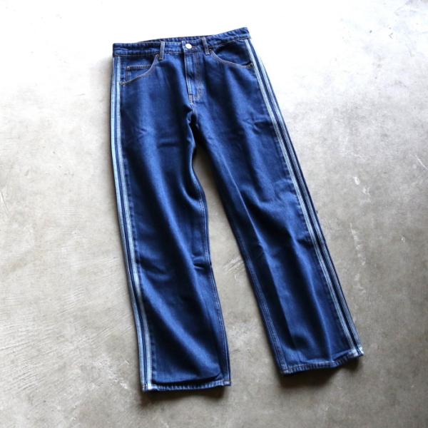 アディダスオリジナルス パンツ adidas originals ファイヤーバード アディカラー デニム パンツ FIREBIRD DENIM PANTS ミディアムヴィンテージ素材本体：綿 100%28：ウエスト 75cm 股下 78cm...