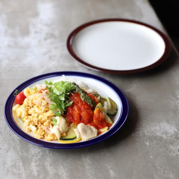 TRIBECA トライベッカ Santa Monica サンタモニカ PLATE 23cm プレート 2色展開使用素材陶器電子レンジ・食器洗浄機対応可 サイズ直径約23cm高さ約2.6cmコメントトライベッカのプレートです。Santa Mo...