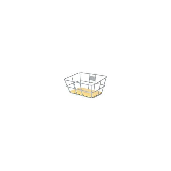GIZA PRODUCTS（ギザプロダクツ） BKT10101 AL-N03P ウッド ボトム フロントバスケット L シルバー AL-N03P BKT10101