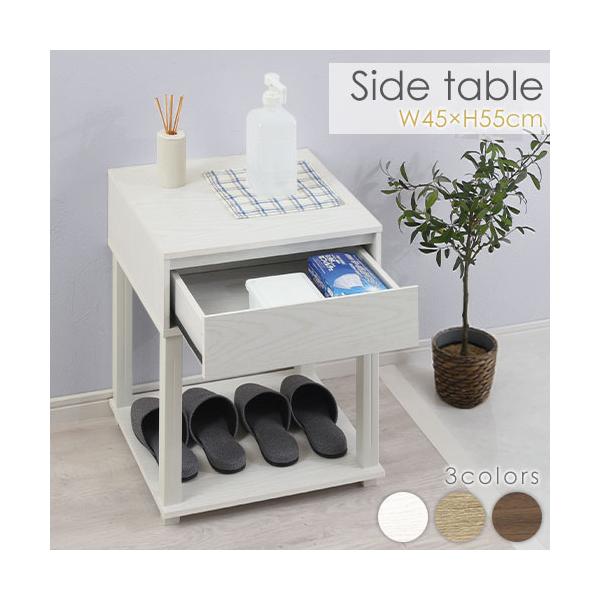 商品番号：LET300253商品仕様■材質天板・引き出し・底板：プリント紙化粧繊維板脚部：プラスチック■耐荷重天板・底板：約7kg引き出し：約5kg■スライドレール付き■背面化粧：無し■カラー：ホワイト、オーク、ウォールナット商品サイズ(約...