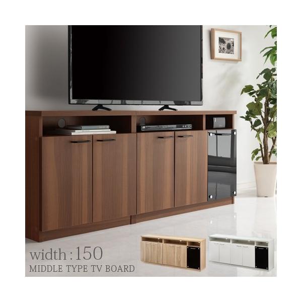 商品番号：TVB018114商品仕様■材質天板・前板：合成樹脂化粧繊維板その他：プリント紙化粧合板ガラス：強化ガラス■耐荷重天板：約30kgオープン棚：約8kg棚板：約5kg扉内の地板：約8kg■背面化粧：有り■カラー：ウォールナット、オー...
