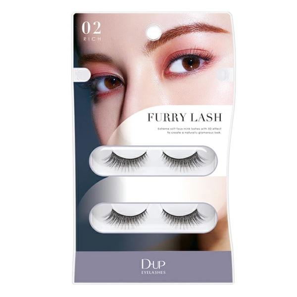 【品質表示】内容：つけまつ毛２ペア（左右1セット×2）、取扱説明書原産国：インドネシア製【成分表示】種類：水性形接着剤成分：アクリル樹脂(54％)、水(46％)用途：つけまつげ用接着【使用方法】1：つけまつげの根元部分に、キャップについた細...