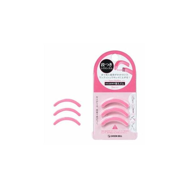 【品質表示】材質：シリコンゴム内容量：3個入(34mm幅)生産国：台湾製【使用方法】ゴムの平らな面を下にして、カーラーの受台部分のカーブに合わせて指で押しながら、きちんと溝に納めてください。<br>