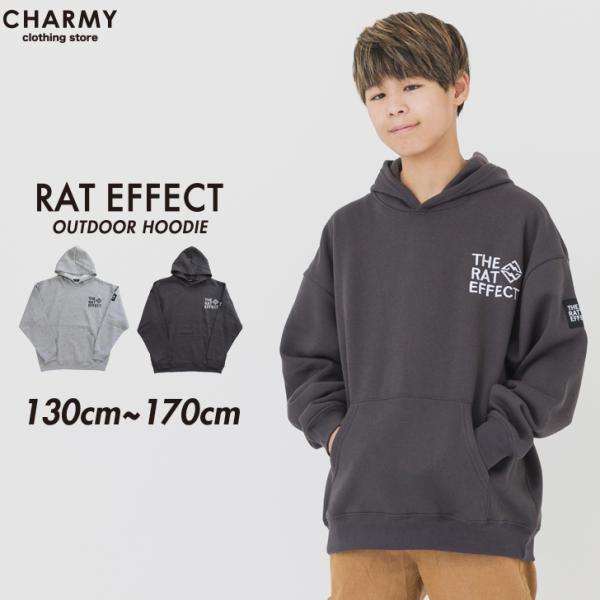 ■ブランドRAT EFFECT -ラットエフェクト■商品詳細トレンド感あるビッグシルエットで、ストリートコーデにぴったりなフーディートレーナー。柔らかな裏起毛素材を使用し、あたたかく快適な着心地を実現。左胸にはシンプルながら存在感のある刺繍...