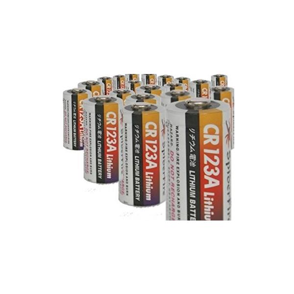 長持ち高品質！当日発送！日本語表示！20P入　高容量カメラ用リチウム電池CR123A 公称電圧 3V 電池容量　1400mAh サイズ 約Φ17.0×34.5mm 質量 約17g(1個あたり) 用途 カメラ、ヘッドランプ、スマートロック