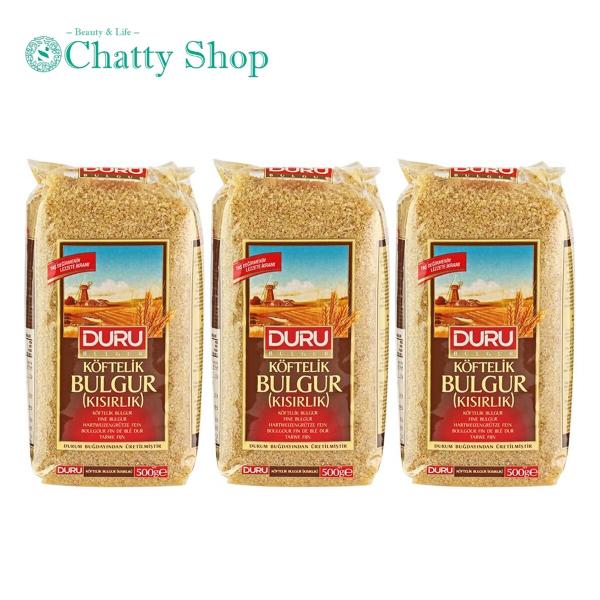 ブルグル（Bulgur）とはトルコの国民食のひとつで、デュラム小麦100％の「挽き割り小麦」です。細挽きタイプはぷちぷちした食感が特徴で、お湯に数分浸すだけで使えます。オリーブオイルとの相性も良く、スープやサラダにしてもおいしくお召し上がり...