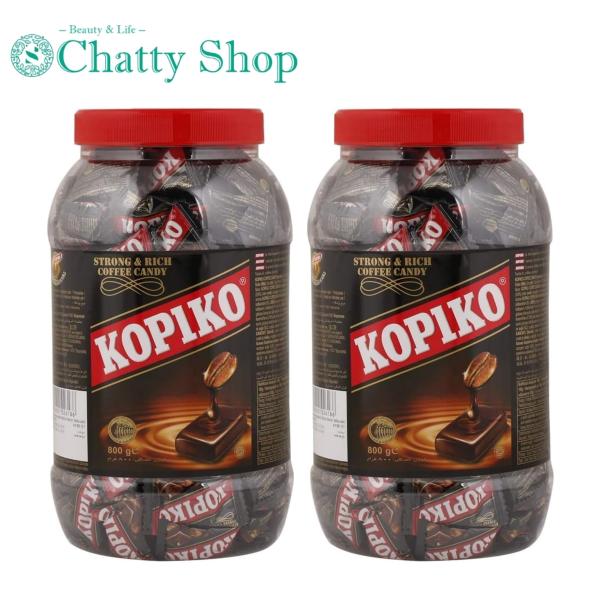 800gキャンディージャー 2個セット”食べるコーヒー”深煎の濃厚な風味厳選されたジャワコーヒービーンズから作られたコピコ・コーヒーキャンディは、一度食べたらやめられない『食べるコーヒー』です。ボリューム感たっぷりのジャー入りコーヒーキャン...
