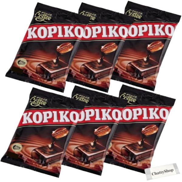 「商品情報」商品の説明【コーヒーキャンディ袋入】食べるコーヒー”深煎の濃厚な風味 厳選されたジャワコーヒービーンズから作られたコピコ・コーヒーキャンディは、一度食べたらやめられない『食べるコーヒー』です。 濃い目の深入りコーヒーを飲むような...
