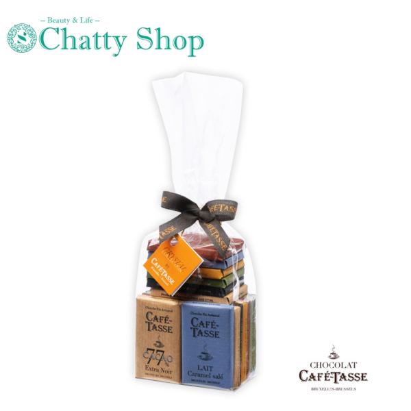 8種類のミニタブレットチョコレートを詰め合わせました。ギフトに最適です。シリーズ名 カフェタッセブランド名 豊産業原産国／製造国 ベルギー総重量 180g総個数 1チョコレートの形状 四角型個別包装の有無 有