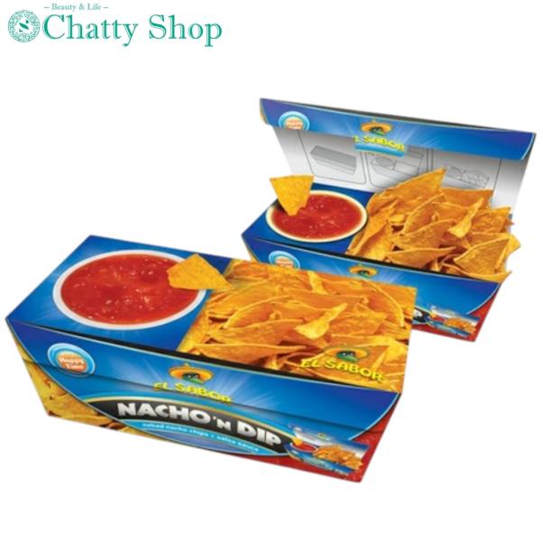 1993年創業のエル サボールは、ギリシャでNo.1のメキシカンフードの食品メーカーです。香ばしく揚げた塩味のトルティーヤチップスと、サルサソースを食べやすく一体型にしました。ディップすることでさらにおいしくお召し上がりいただけます。