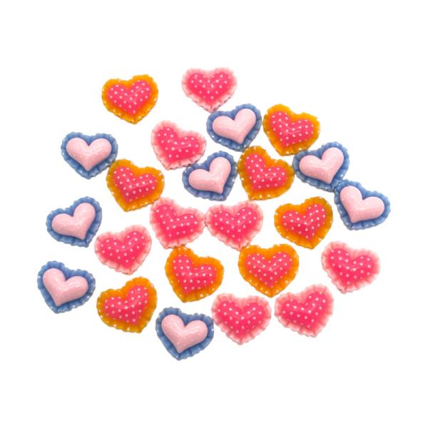 ご覧いただきましてありがとうございます。ピアスやイヤリング、ヘアアクセサリー、小物など色々な用途でお使いください＾＾【商品説明】（内容数）8個（サイズ）約16mm×19mm、厚み約6.5mm（多少の誤差がある場合がございますのでご了承くださ...