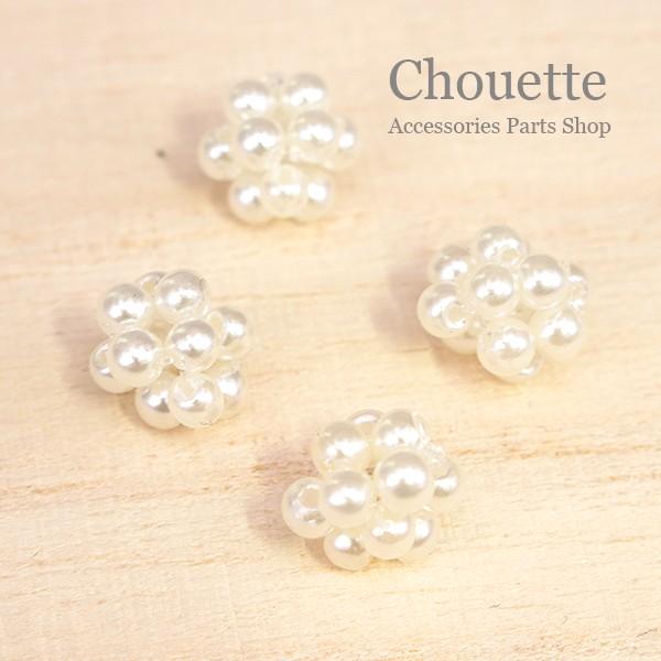 ご覧になって頂きありがとうございます。可愛いミニミニパールボールパーツです♪ピアスやイヤリング、ネックレス、ブレスレットなどに通してお使いください( ＾∀＾)サイズも小さめなので色々なものに使いやすいアイテムだと思います。■内容詳細【デザイ...