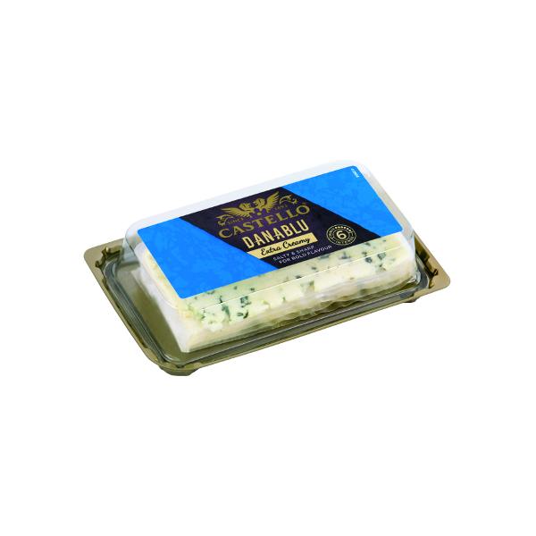 クリーミー・ダナブルー・スライスは、通常、ブルーチーズのブロックやホイールからスライスされたもので、サンドイッチ、バーガー、チーズプレート、サラダなど、さまざまな料理に使用するのに便利です。チーズのクリーミーな質感と風味を楽しむのに適してお...