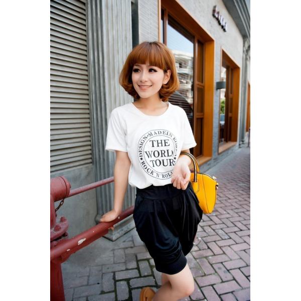 【発売日：2014年08月30日】サイズ：フリー<BR>　部屋着などのリラックスウェアとして、またヨガやダンス、ランニング等のスポーツウェアとしても最適のサルエルクロップドパンツです。 着心地の良い素材感、ゴムが入った切り替えギ...