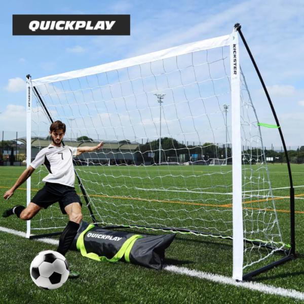 サッカー ゴール 折りたたみ 持ち運び 組み立て 小学生 少年用 おもちゃ練習用 サッカーゴールネット サッカーゴール 子供 折りたたみ 室内 屋外 サッカーゴール ネット 簡易サッカーゴール 簡単設置 収納バッグ付き クイックプレイ キッ...