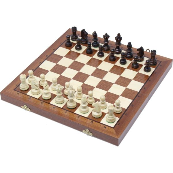 【チェスセット】・総重量：約 1.09 kg【チェス盤】・展開時の大きさ：約 36.8 x 35 x 2.8 cm・折りたたみ時：約 18 x 35 x 5.6 cm・マスの大きさ：約 37 mm【チェス駒】・キングの高さ：約 66 mm・...