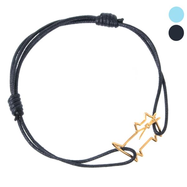 ■スタイルブレスレット■商品説明【GATO (CAT) CORD BRACELET】愛らしいキャットモチーフのネックレス。上品にさり気なく首元を演出してくれます。モチーフ違いでの重ね付けもおすすめです。■カラー[全2色]MID NIGHT ...