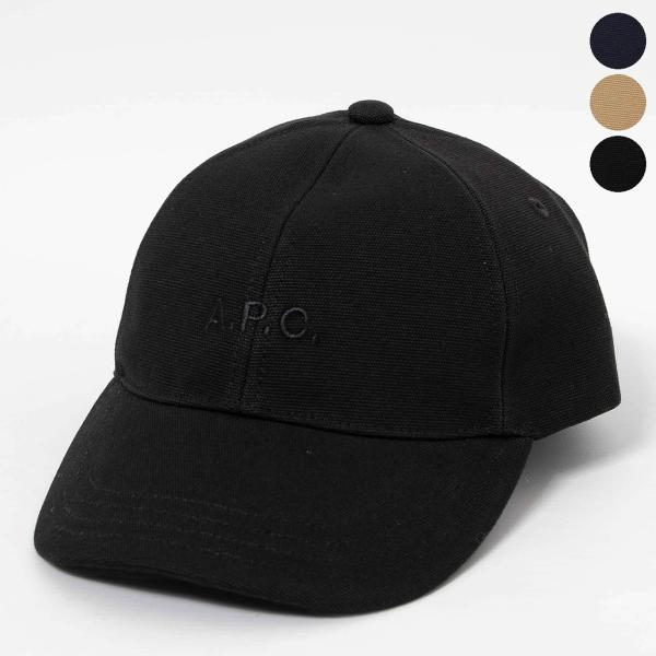 ■スタイルキャップ■カラー[全3色]BLACK（LZZ）- ブラックDARK BEIGE（BAC）- ダークベージュIAK（DARK NAVY）- ダークネイビーメタル部分：シルバーアーペーセー A.P.C. 帽子 キャップ CHARLIE...