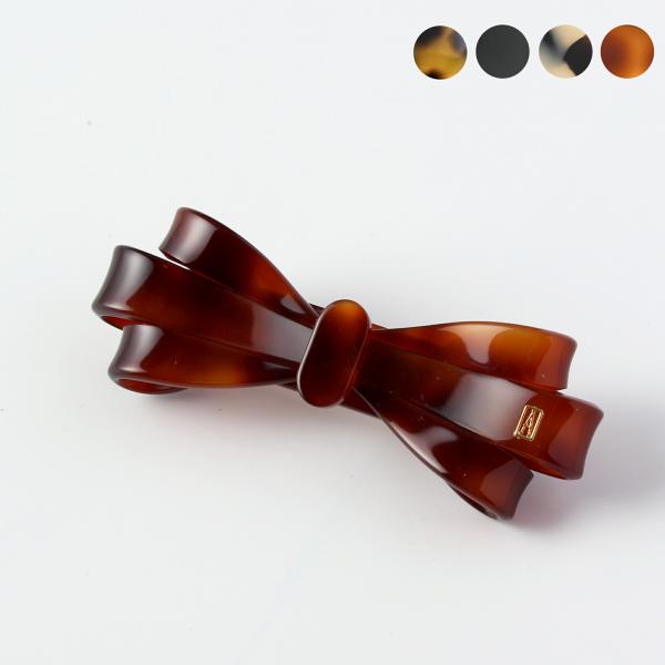 ■スタイルバレッタ■商品説明【LES CLASSIQUES CHATELET BARRETTE NOEUD RUBAN】アレクサンドル ドゥ パリの代表的なリボンバレッタのスモールサイズ。ハーフアップスタイルに最適です。上品で清潔感のあるデ...