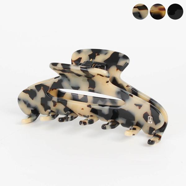 ■スタイルヘアクリップ■カラー[全3色]ALBINOS（G） - アルビノス、ロゴ：シルバーNOIR（N） - ブラック、ロゴ：シルバーTOKYO（W） - トーキョー、ロゴ：ゴールドメタル部分：ゴールドアレクサンドル ドゥ パリ ALEX...