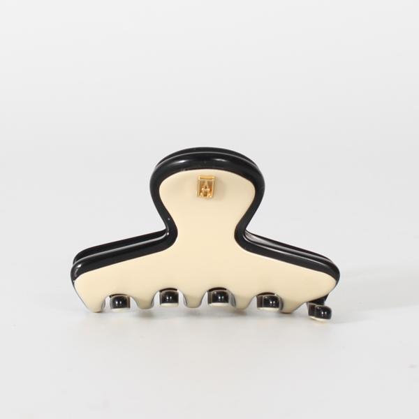 ■スタイルヘアクリップ■カラーPANAMA（Y） - パナマメタル部分：ゴールドアレクサンドル ドゥ パリ ALEXANDRE DE PARIS ヘアクリップ LES LISERAI SAINT AMBROISE HAIR CLIP S [...