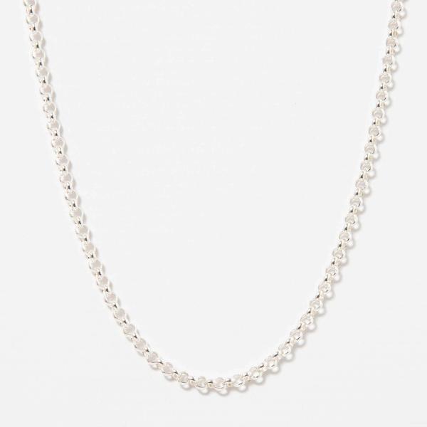 ■スタイルネックレス■カラーSILVER - シルバーバージュエリー BAR JEWELLERY ネックレス CHUNKY BELCHER NECKLACE レディース CH-BEL-NE-104S【英国ブランド】【2025年秋冬】【セール】爆買