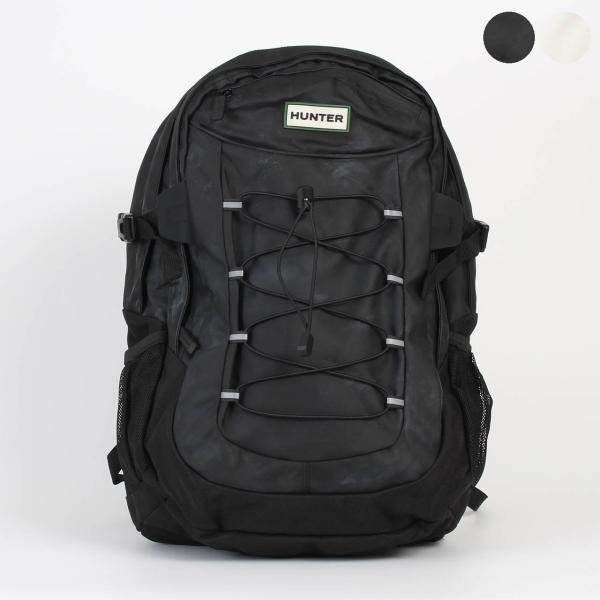 ■スタイルバックパック■商品説明【TAIN BACKPACK】耐水コーティングを施したポリエステル素材を使用した、Hunterの「Trek Backpack」。フロントのバンジーコードがアクセントになり、複数のポケットを備えた実用的なデザイ...