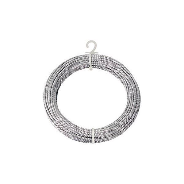 【商品名】 TRUSCO メッキ付ワイヤロープ Φ4mm×30m CWM-4S30 1本  [ CWM-4S30 ]