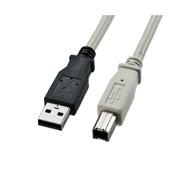 【商品名】 【5個セット】 サンワサプライ USB2.0ケーブル 1m PC99規格 KU20-1K2X5 【ジャンル・特徴】 USB2.0ケーブル(ライトグレー・1m) [ KU20-1K2X5 ]