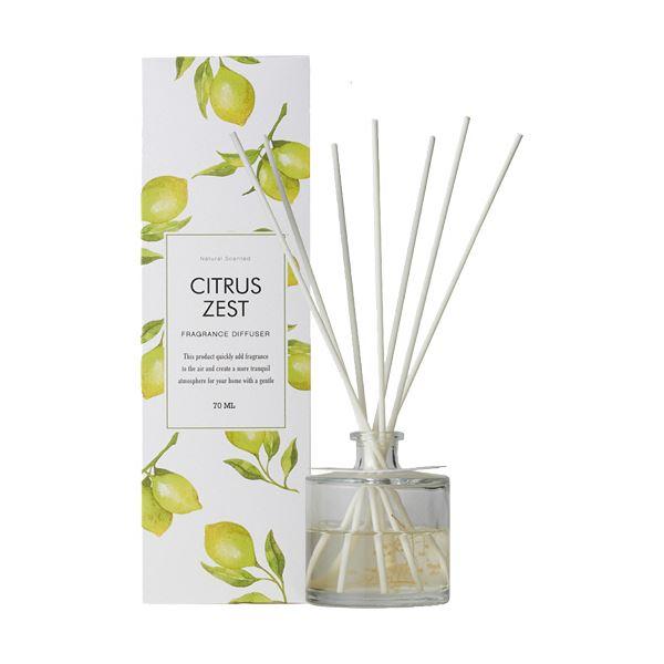 【商品名】 （まとめ） ユーロジャパンエレガンス Green Oasis リードディフューザー シトラスゼスト 70mL IDGO0006 1セット 【×3セット】