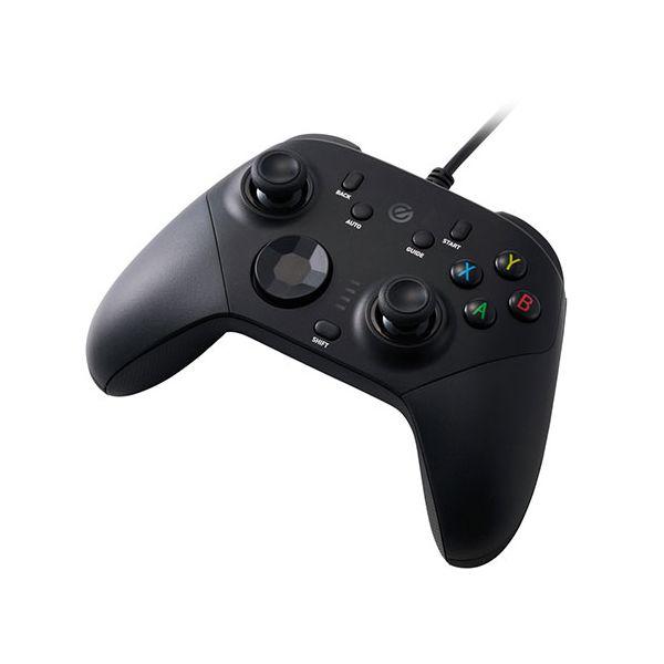 【商品名】 エレコム ホールエフェクト/背面ボタン搭載有線アドバンスドゲームパッド JC-GP60XVBK 【ジャンル・特徴】 ホールエフェクト/背面ボタン搭載 [ JC-GP60XVBK ]