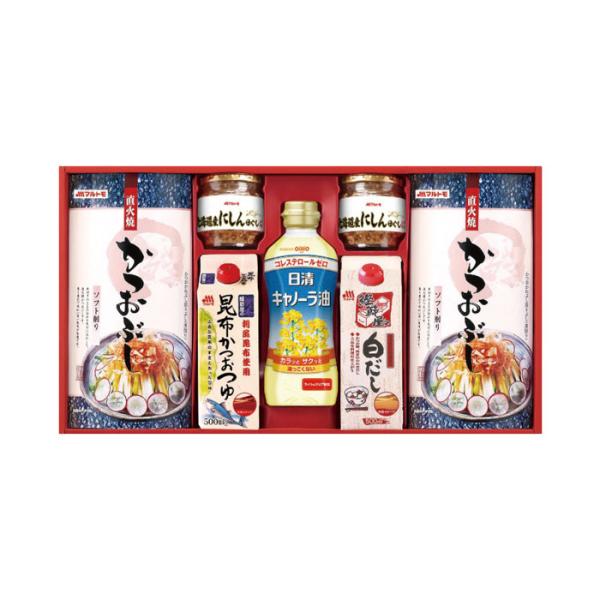 【爆買】 爆買いWeek＜商品名＞かつお節・調味料ギフト CR-40NS＜セールスポイント＞こだわりのかつお節削りパックと便利な調味料の詰め合わせです。＜JANコード＞4902833480416＜箱サイズ＞49.5×8.3×27.7cm＜現...