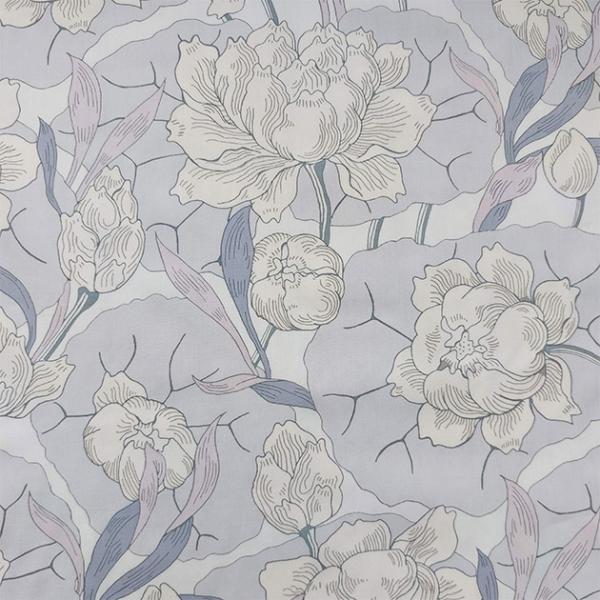 【商品詳細】LIBERTY PRINT/リバティプリント　「タナローン生地」日本初登場デザイン『Bronte Loutus（ブロンテロータス）【chibichibikitchen Collection】1890年代後半と、今でも人気の高い1...