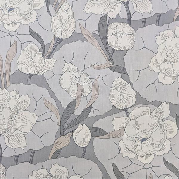 【商品詳細】LIBERTY PRINT/リバティプリント　「タナローン生地」日本初登場デザイン『Bronte Loutus（ブロンテロータス）【chibichibikitchen Collection】1890年代後半と、今でも人気の高い1...