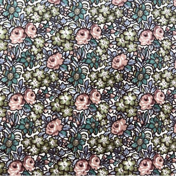 【商品詳細】LIBERTY PRINT/タナローン生地復刻セレクトデザイン『Daffodil Rose』ダフォディルローズ【chibichibikitchen Collection】1890年代後半と、今でも人気の高い1930年代〜1940...