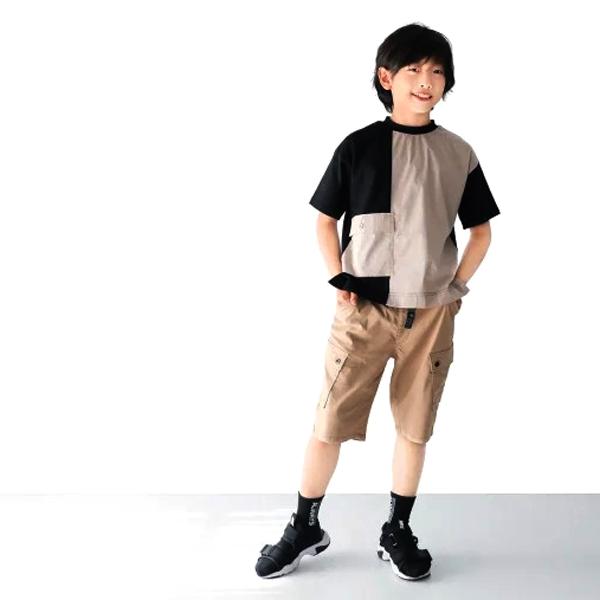 速乾素材を使った、速乾のびのびのカーゴハーフパンツです。伸縮性が高く履きやすいカーゴポケット付きのハーフパンツです。有名ブランドメーカーの生産を請け負っている縫製工場から直接仕入れたアイテム。同品質のアイテムの2分の1ほどのプライスですが、...