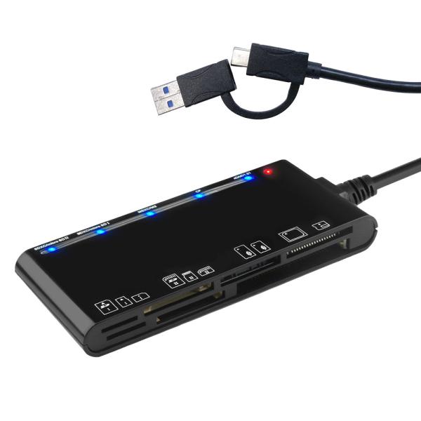 ◇ 仕様 ◇◆ 商品型番：CR324◆ カラー：ブラック◆ コネクター仕様：USB Type-C、USB-A◆ スロット数：・ MicroSDカードスロット×2・ SDカードスロット×2・ MSカードスロット×1・ CFカードスロット×1・...