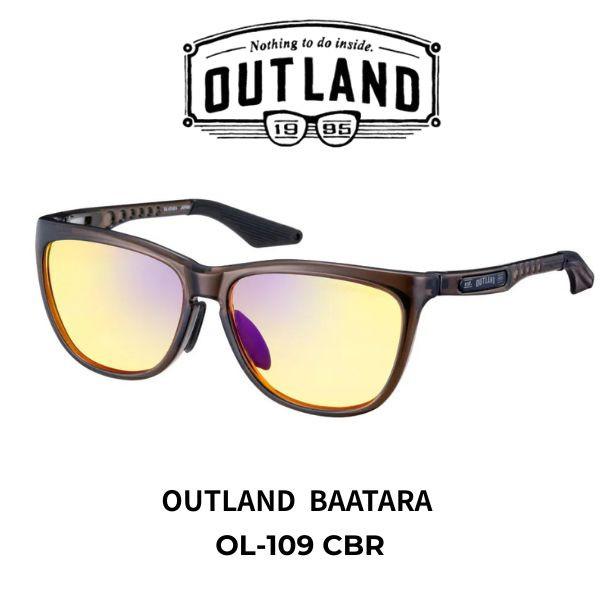 ブランド ：OUTLAND アウトランド商品名 ：BAATARA / OL-109 CBRフレームカラー ：クリアブラウンレンズカラー ：  109/ナイトイエロー（両面マルチコート）可視光線透過率 ： 82%紫外線透過率 ：0.1%以下（...