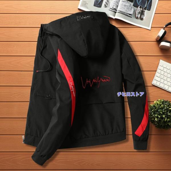 トラックジャケット メンズ 耐摩擦 フード付き 配色 スポーツMIX 高機能 リラックス カジュアル スタイリッシュ【商品詳細】カジュアルなメンズの着こなしにスポーティーさを加えてくれるアイテムです。レトロな配色の切り替えデザインは着るだけ...