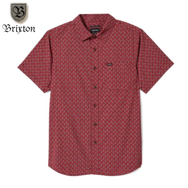 個性的なプリントデザインとスタンダードシルエットが特徴のショートスリーブシャツ。コットンとポリエステルとポリウレタンのブレンド素材を使用しており、伸縮性に優れ、軽くて柔らかな着心地が魅力です。ビンテージライクなパターンがスタイリングにアクセ...