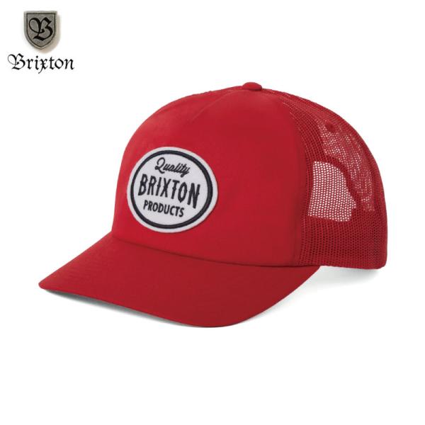 ブリクストンのメッシュキャップ。5パネルのミドルクラウン。フロントパネルは芯なし。カーブバイザー。■商品名HENRY MP TRUCKER HAT ■色Adrenaline Rush/Adrenaline Rush■素材コットン60％ポリエ...