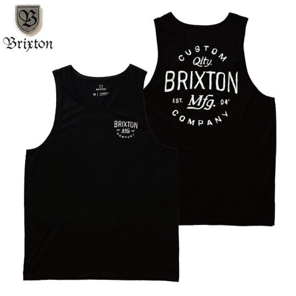 クラシックなロゴデザインを落とし込んだタンクトップ。■商品名FREMONT TANK TOP■色Black■素材コットン60％ポリエステル40％サイズ：【肩幅・身幅・着丈】M ：【約34cm・約54cm・約68cm】L ：【約36cm・約5...