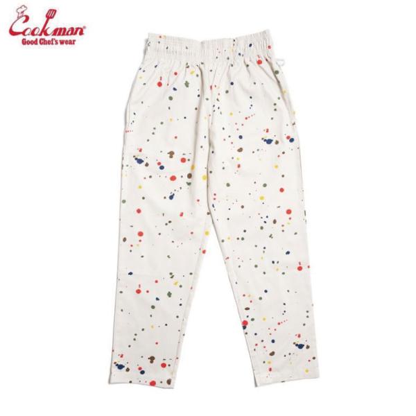 ■Chef Pants Sauce Splashクックマンの定番モデルとして人気のChef Pants（シェフパンツ）。程よくゆとりのあるシルエット、イージーに穿けるウエスト。シェフの理想を実現したパンツはシーンを選ばずに活躍します。■カラ...