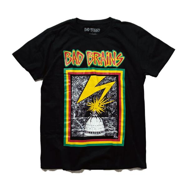 UKインポート。バックプリントなし。■商品名Bad Brains Unisex T-Shirt：Capitol Strike（Black）■ROCK OFF/ロックオフUK発のファッションブランドで、音楽・映画・コミックスなど幅広いジャンル...